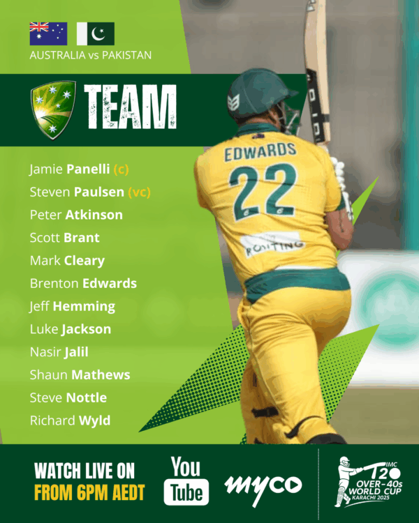 Australia Gears Up for World Cup Final Battle in Karachi – Cricket ...